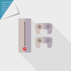 Game console with joysticks free image download