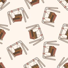 Playground swing cartoon seamless pattern background N2 free image download