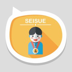 Winning boy flat icon with long shadow eps10 N6 free image download