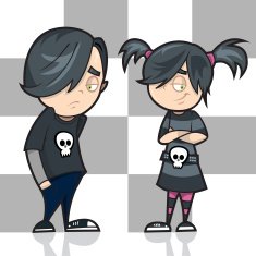 Emo Kids free image download