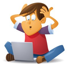 Shocked On Computers free image download