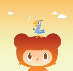 Happy Daze (vector) free image download