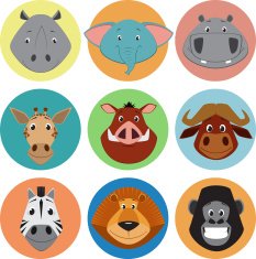 Collection of animals free image download
