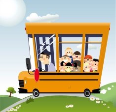 School bus N43 free image download