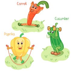 Vegetables engage in sports part 2 free image download