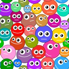 Seamless pattern smiles free image download