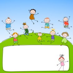 Vector Small Kids free image download