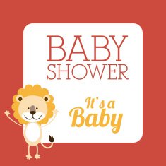 Baby shower design N227 free image download