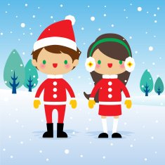 Andrea & Violet - Merry X'mas free image download