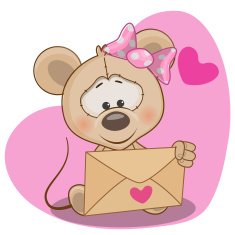 Mouse with envelope free image download