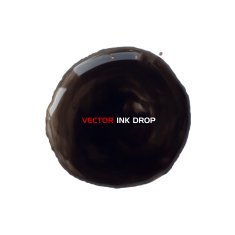 Black Ink liquid drop free image download