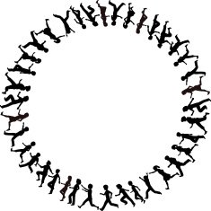 Running Children Circle side free image download