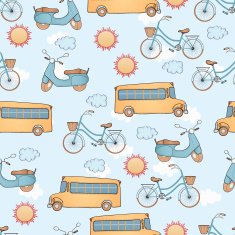 Seamless transportation pattern N4 free image download