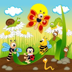 Insects ride on leaf free image download