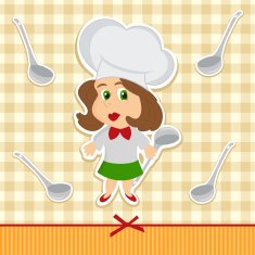 Cook women vector free image download