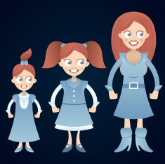 Girl growing up free image download