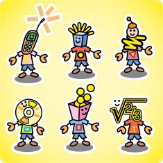 Kids Characters N3 free image download