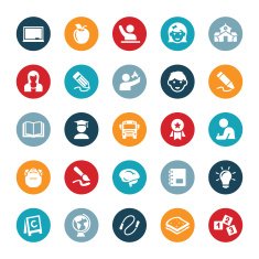 Early Elementary Education Icons free image download