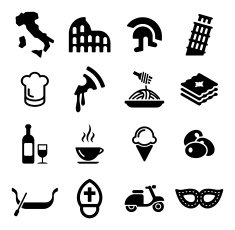 Italy Icons free image download