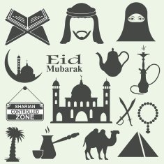 Arabic icons set free image download