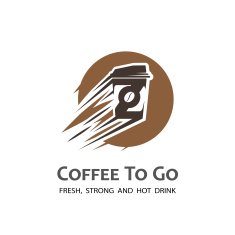 Coffee to go label free image download