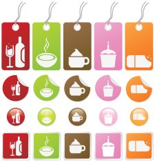 Food and drink design elements free image download