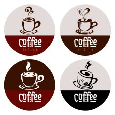 Coffee symbols set N2 free image download