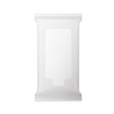 Blank white plastic sachet N4 free image download