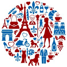 French Collage free image download