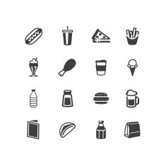 Fast Food Symbols N5 free image download