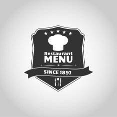 Restaurant label free image download