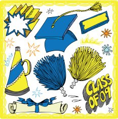 Graduation Items free image download