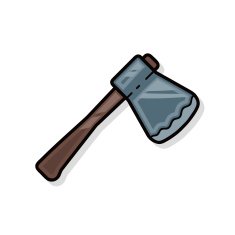 Axe doodle free image download