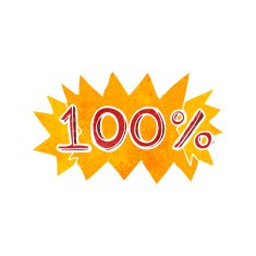 Cartoon 100 symbol free image download