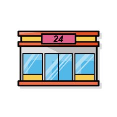 Market store doodle N2 free image download