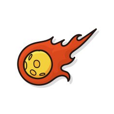 Meteorite doodle N3 free image download