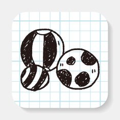 Doodle toy ball free image download