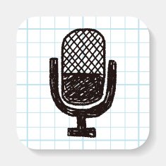 Mic doodle free image download