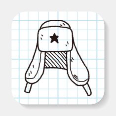 Russia Hat doodle free image download