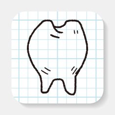 Doodle tooth N2 free image download