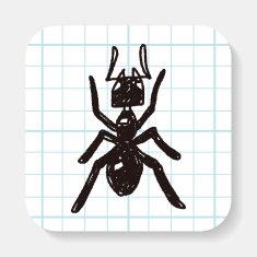 Ant doodle free image download