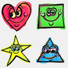 Cartoon Shapes N2 free image download