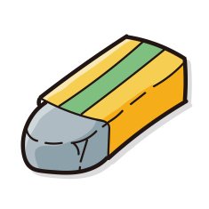 Eraser color doodle free image download