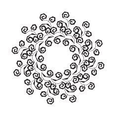 Hand drawn zentangle - vector illustration N3 free image download