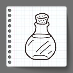 Doodle medicinal liquid N3 free image download