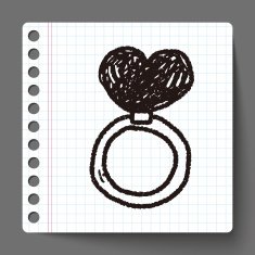 Love ring doodle N5 free image download