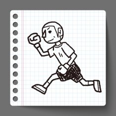 Running doodle N3 free image download