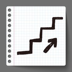 Stairs doodle N2 free image download