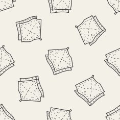 Rag doodle seamless pattern background free image download