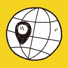 Map location doodle N59 free image download